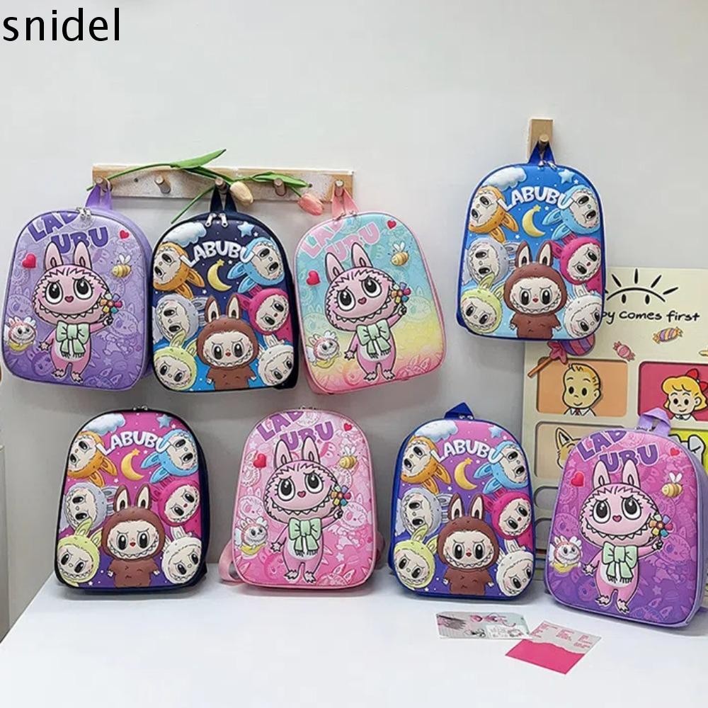 SNIDEL Labubu 3D Daypack, Waterproof Nylon Labubu Backpack, School Bag ...