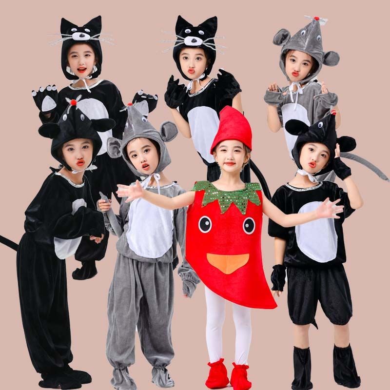Little Mouse Cat and Mouse Animal Performance Costume Little Mouse ...