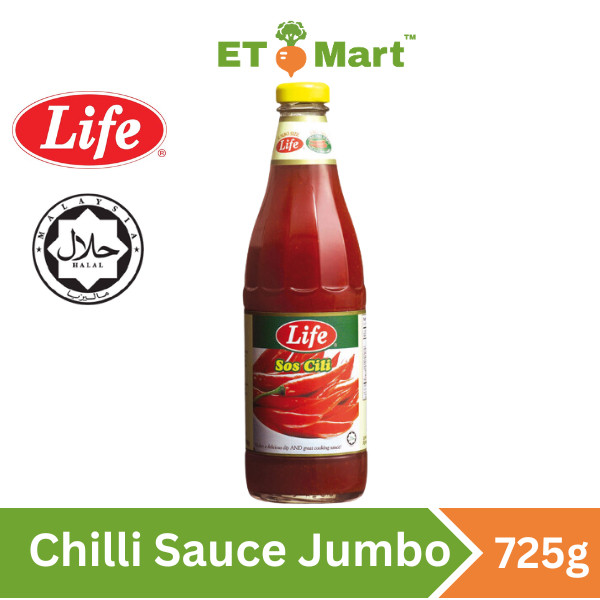 LIFE Chili Sauce Sos Cili 340g / 500g / 725g | Shopee Malaysia