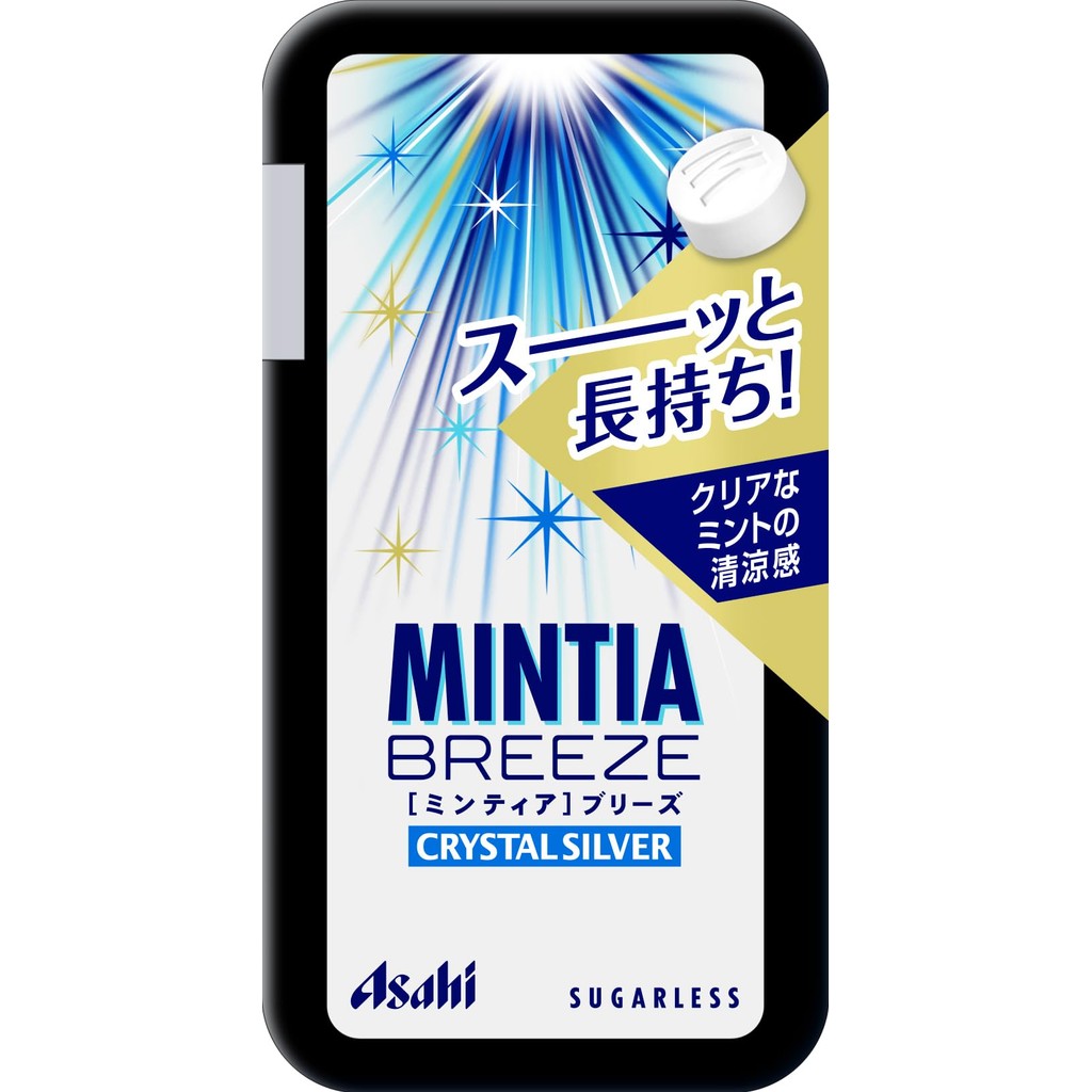 [Direct from JAPAN] Asahi Group Foods Mintia Breeze Crystal Silver 30 tablets × 8 packs | Shopee ...