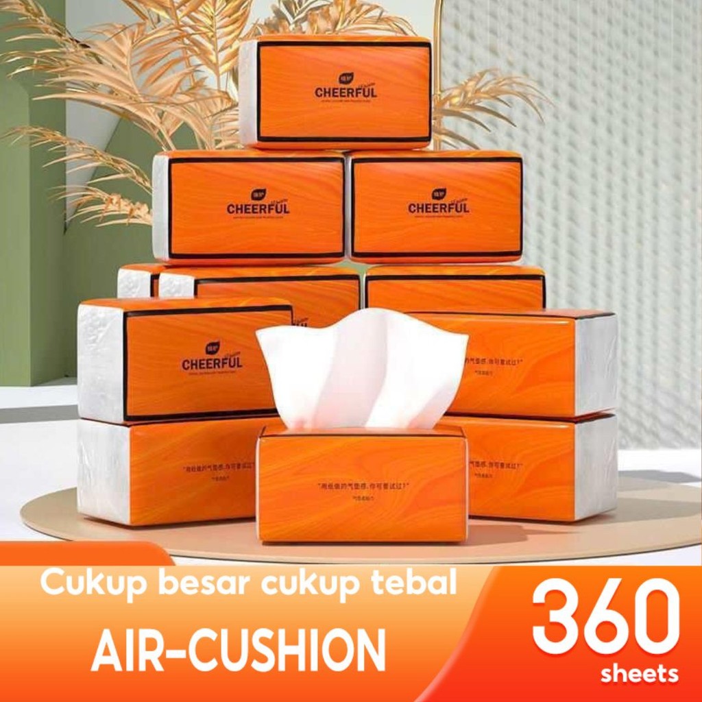 (20 Packs) CHEERFUL tissue facial tissue pocket tissue Botare Air ...