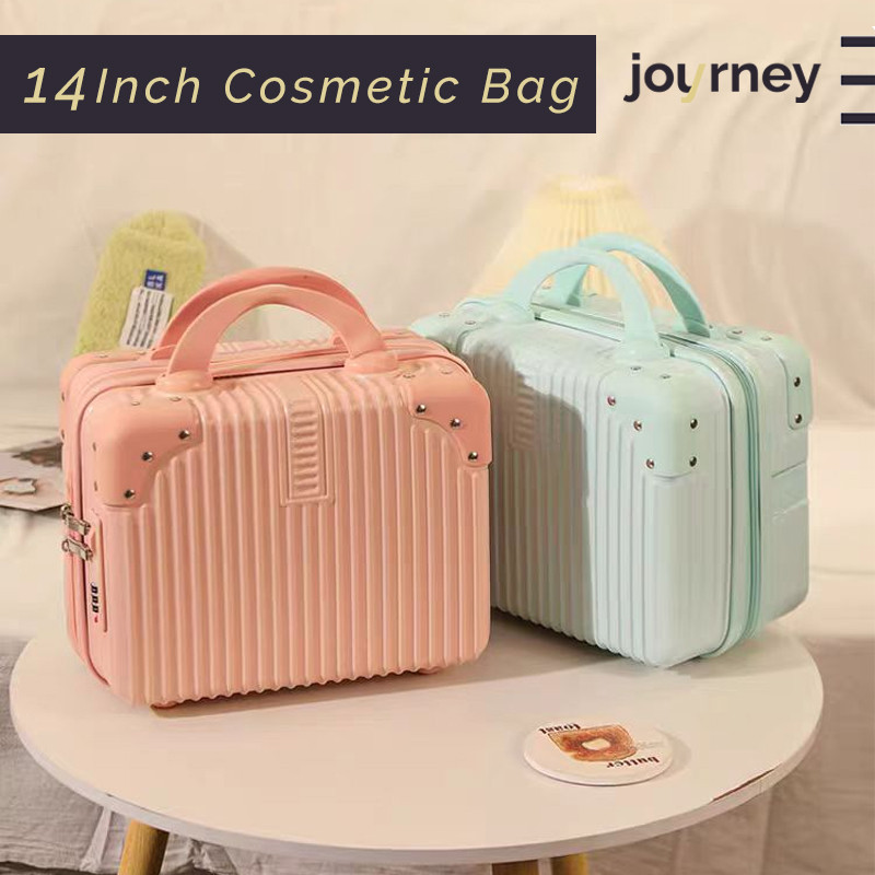14 Inch MakeUp Bag Mini Hand Carry Luggage Bag Portable Small Cute ...