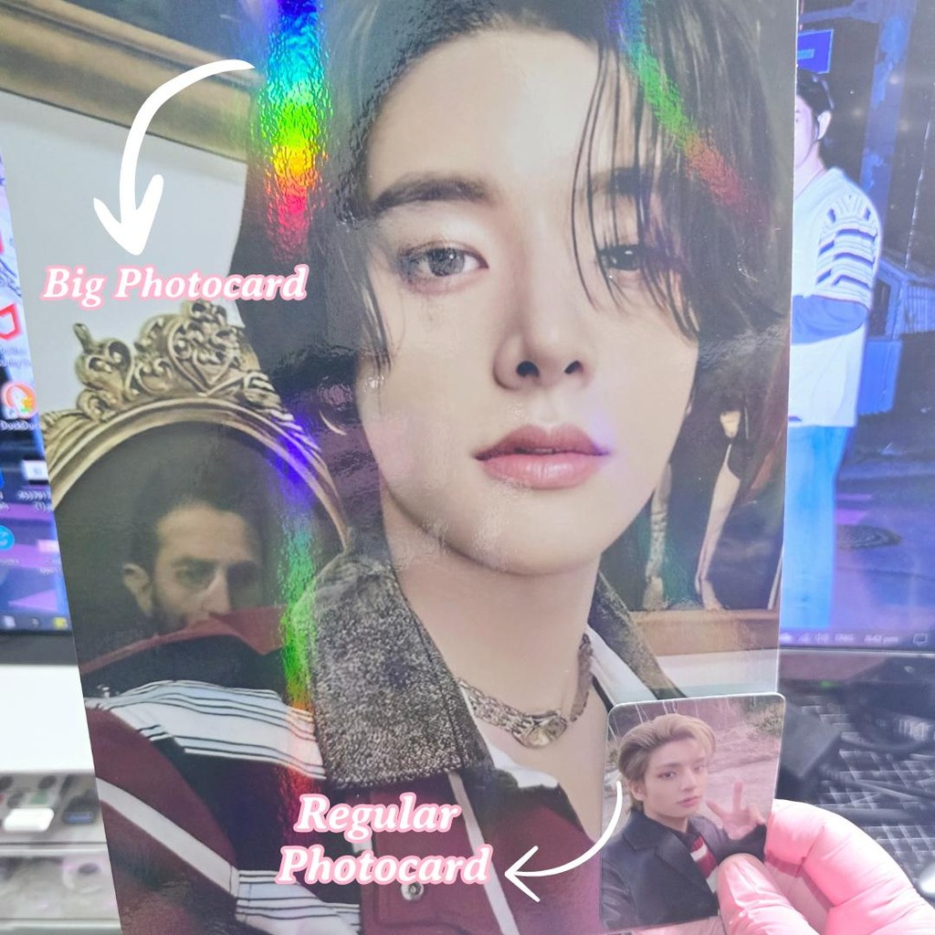 Enha Customized Fanmade Unofficial A4 Big Size Photocard Hee Jay Jake ...