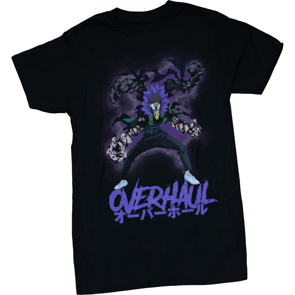 My Hero Academia Mesn T-Shirt - Overhaul Over Name | Shopee Malaysia