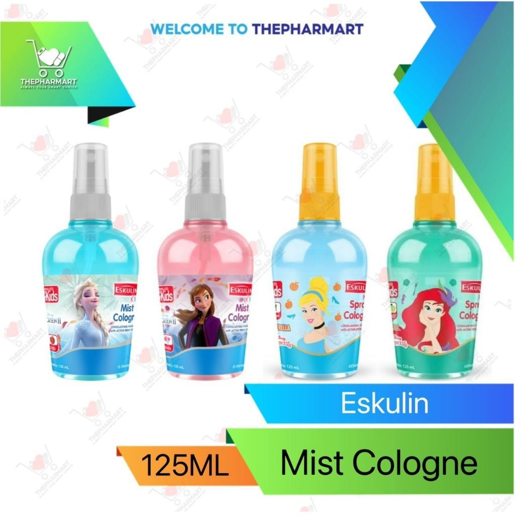 Eskulin Kids Mist Cologne Elsa Anna Frozen (125ML) | Shopee Malaysia