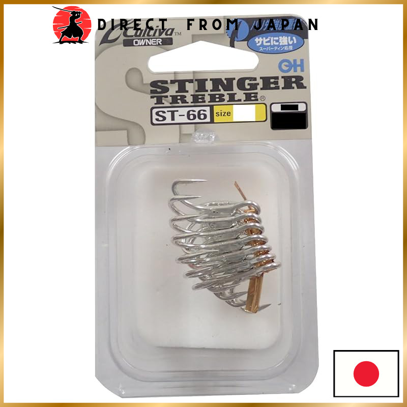 OWNER ST-66 Stinger Triple Hook 4/0 Silver | Shopee Malaysia
