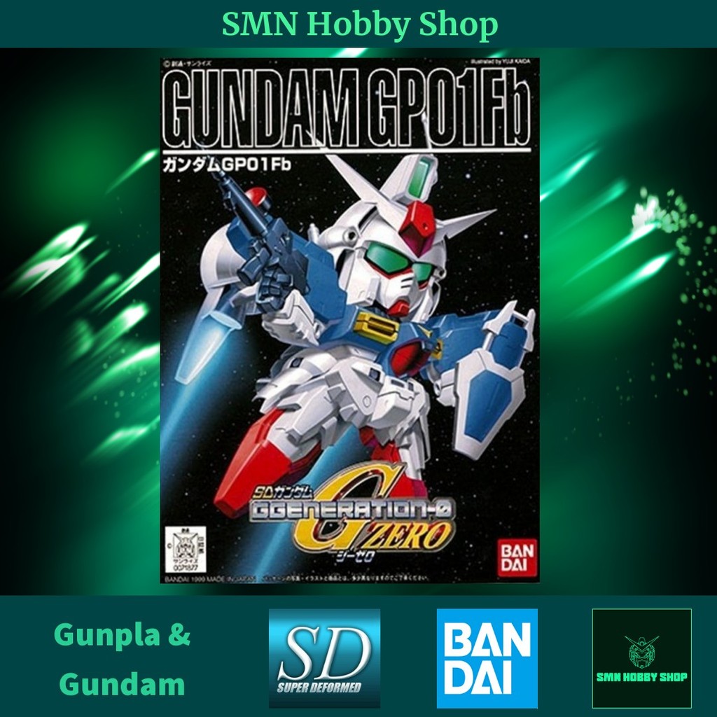 SDBB Super Deformed Gundam GP01FB 193 Gunpla Gundam Toys Plastic Model ...