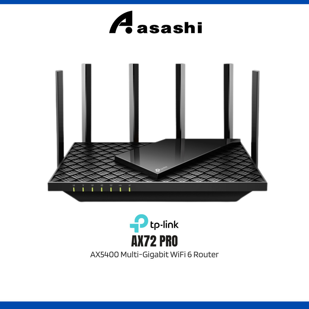 Tp-Link Archer AX72 Pro AX5400 Multi-Gigabit WiFi 6 Router | Shopee ...