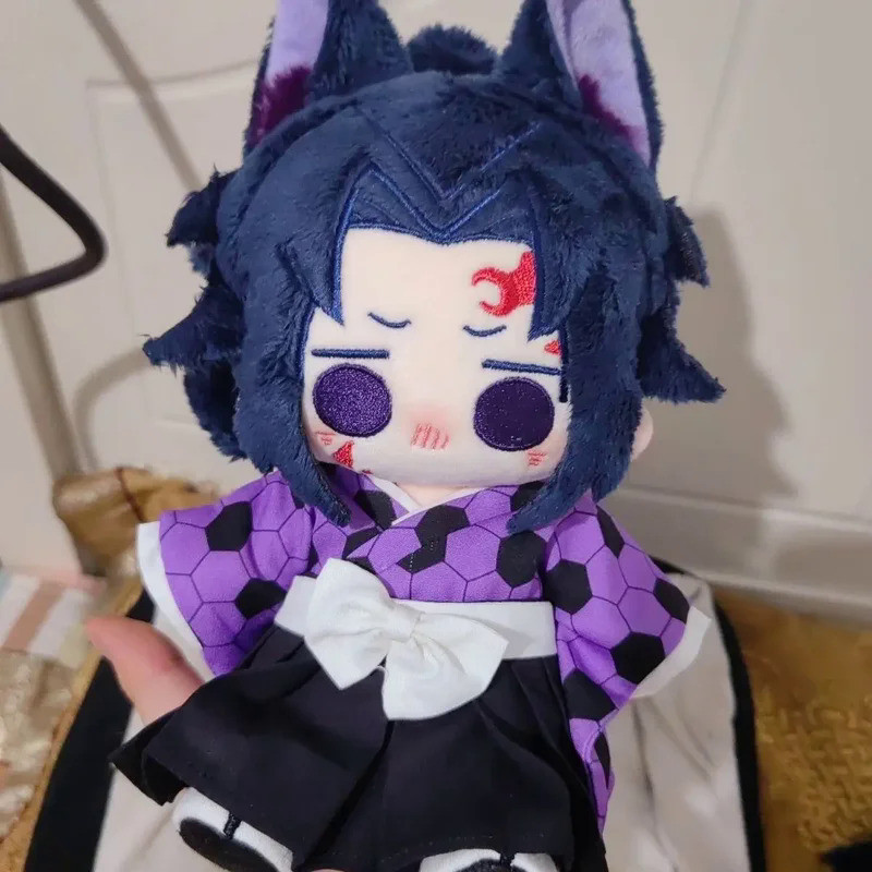 20cm Stuffed Anime Kimetsu No Yaiba Demon Slayer Michikatsu Tsugikuni ...