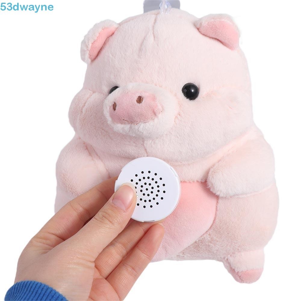 DWAYNE Voice Recorder Plush Toy, 30 Second Record Messages Recording ...