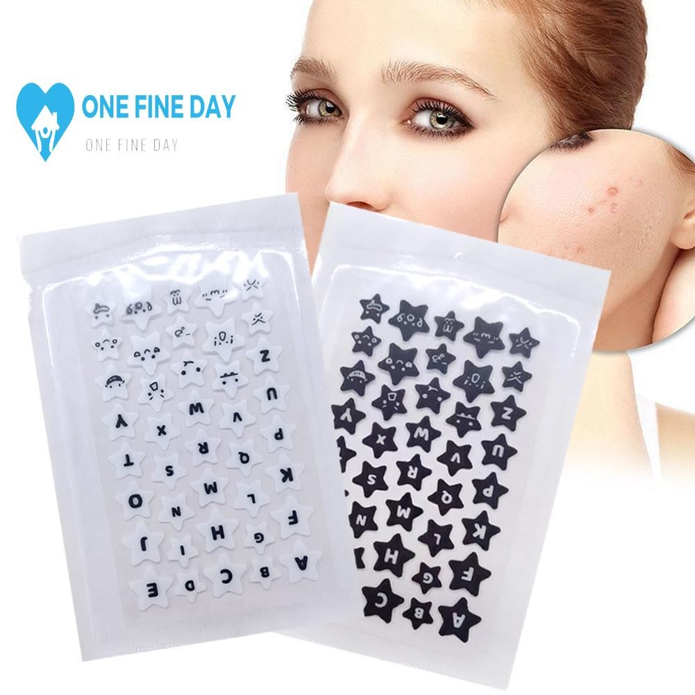 English Alphabet Acne Removal Patch Blemish Treatment Repair Shaped ...