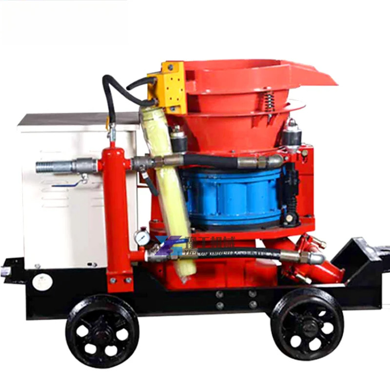 5m3/h Wet and Dry Concrete Aggregate Wet Shotcrete Machine Rotor Type ...