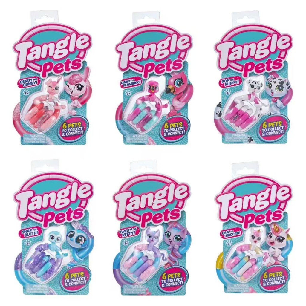 Tangle PETS Aquarium Sensory Toys Stress Anxiety Relief Hand Therapy ...