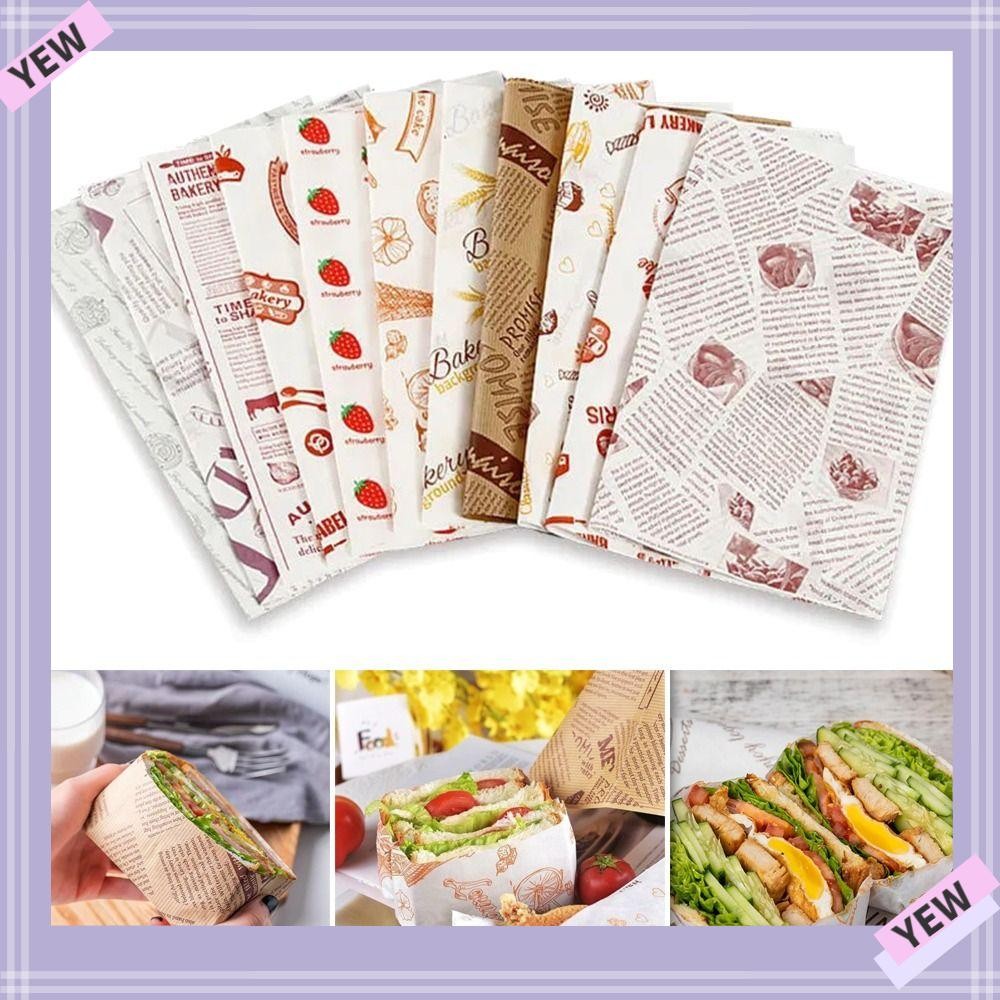 YYE Food Packaging Bread Oilpaper Food Grade Grease Paper Wax Paper ...