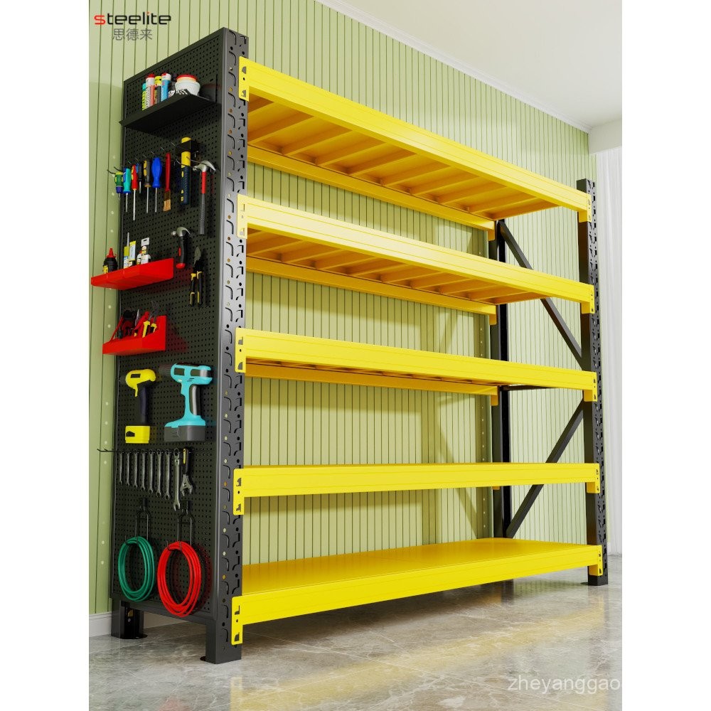 Heavy-Duty Goods Rack Hole Board Warehouse Load-Bearing Rack Floor ...