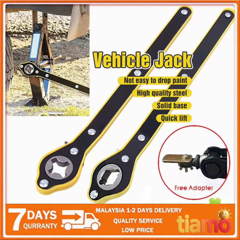Auto Labor-saving 360 Degree Floor Jack Cross Wrench Adapter Jack ...