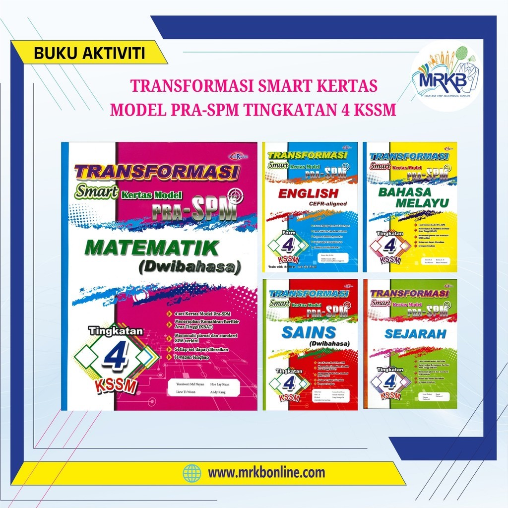 TRANSFORMASI SMART KERTAS MODEL PRA- SPM TINGKATAN 4 KSSM | Shopee Malaysia