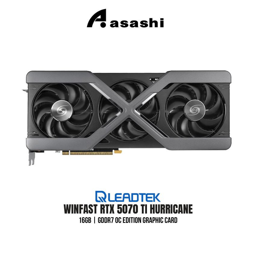 Leadtek WinFast RTX 5070 TI HURRICANE 16GB GDDR7 OC Edition Graphic Card | Shopee Malaysia