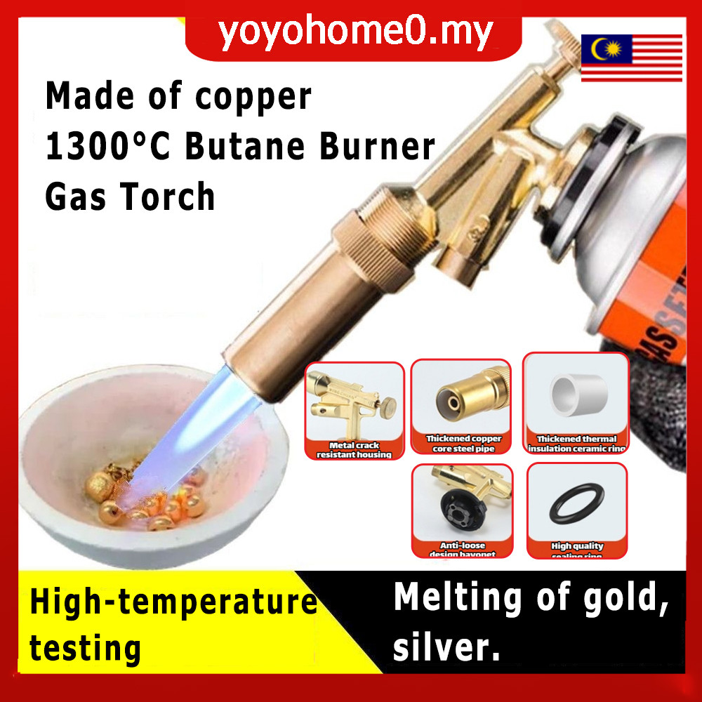 Portable Metal Flame Gun Package Camping Gas Torch Flaming Thrower ...