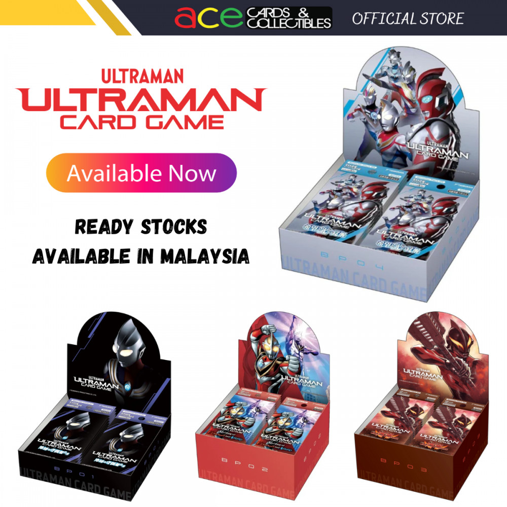 Ultraman TCG: Booster Box Series [BP02 / BP03 / BP04] (English) | Shopee Malaysia