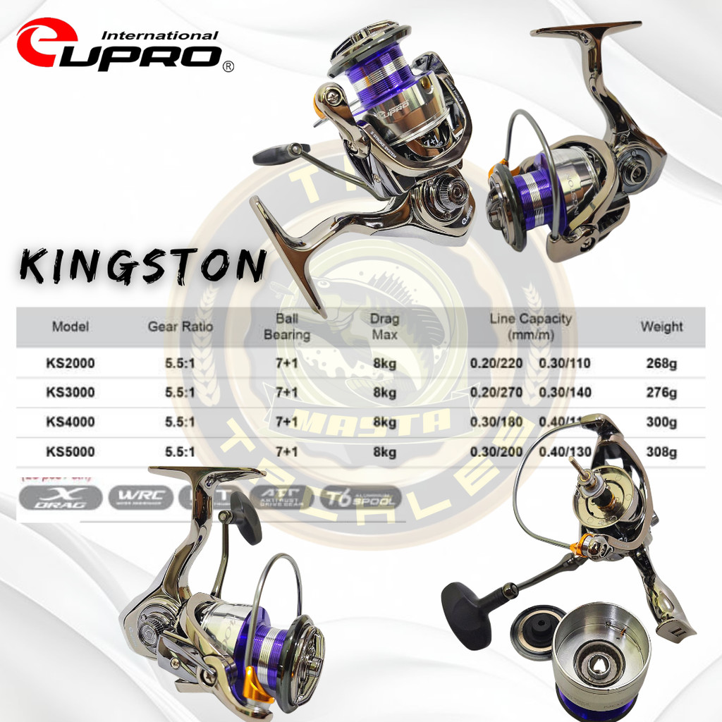 EUPRO KINGSTON REEL MESIN | Shopee Malaysia