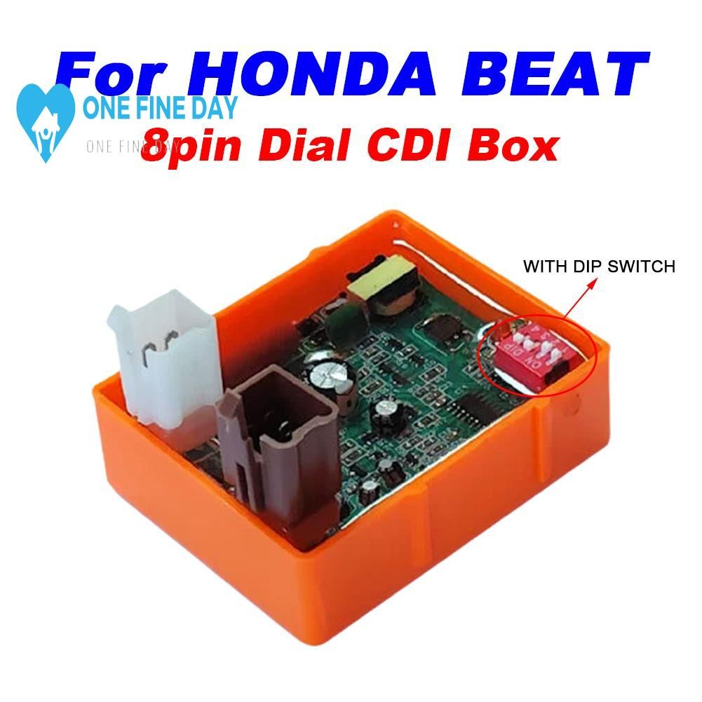 Motorcycle 8 Pin Cdi Ignition Igniter System Racing For Honda Beat ...