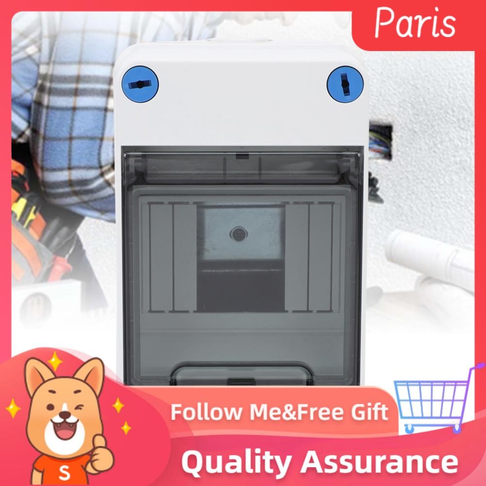 Superparis 4 Way Distribution Box PC and ABS Plastic Circuit Breaker ...