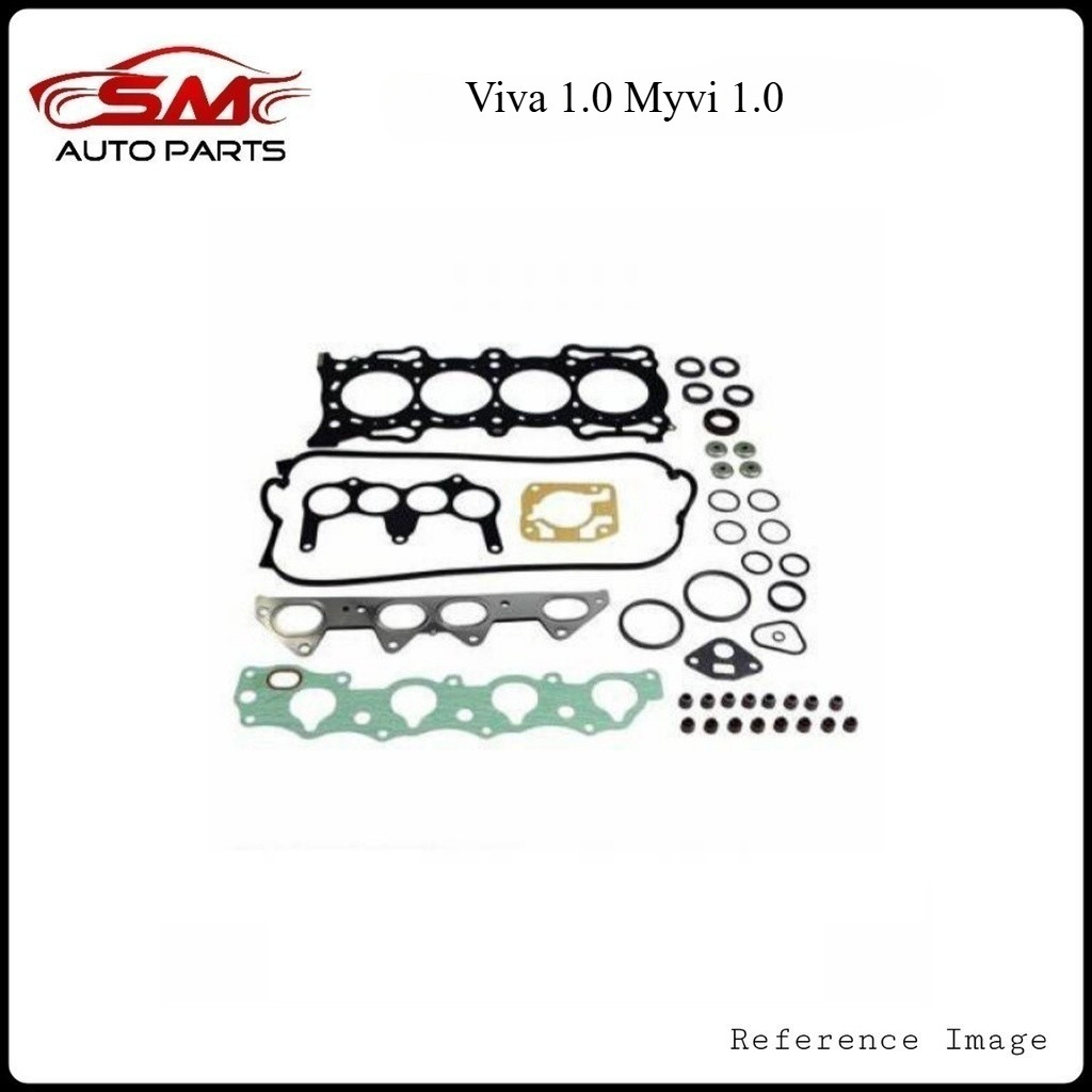 Head Top Set Gasket - Perodua Myvi 1.0 Viva 1.0 ( Carbon ) | Shopee ...