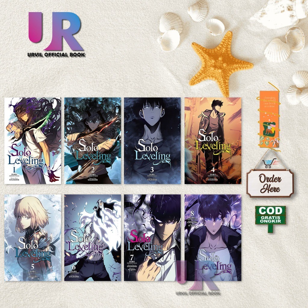 Solo Leveling Comic (Vol. 1 - Vol. 11 Book Series) By Chugong | Shopee ...