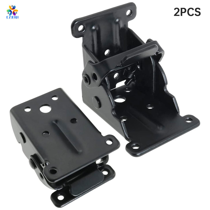 90 Degrees Locking Folding Hinge Chair Leg Bracket Self-locking Hinge ...