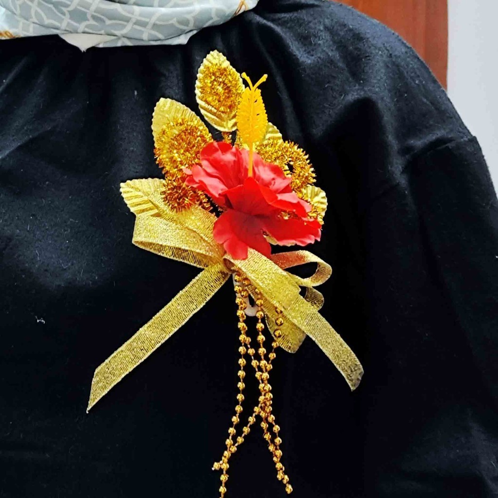 Corsage Flower Merdeka / Bunga Penangga Traditional Pattern terkini ...
