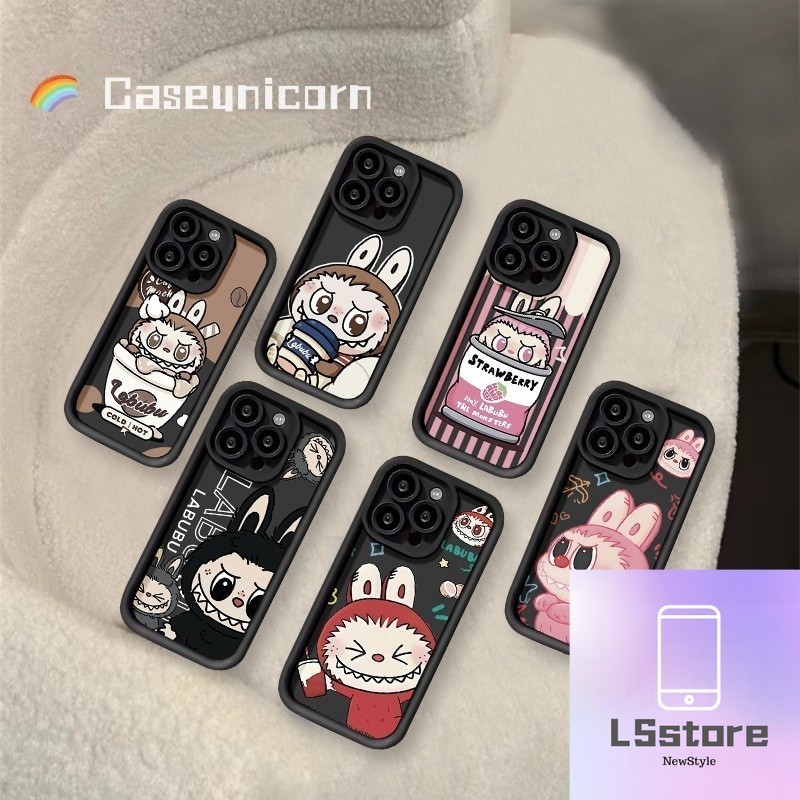 UNRabbitLabubu Trend Brand Label Cute Pop Mart Labubu Cartoon Couple ...