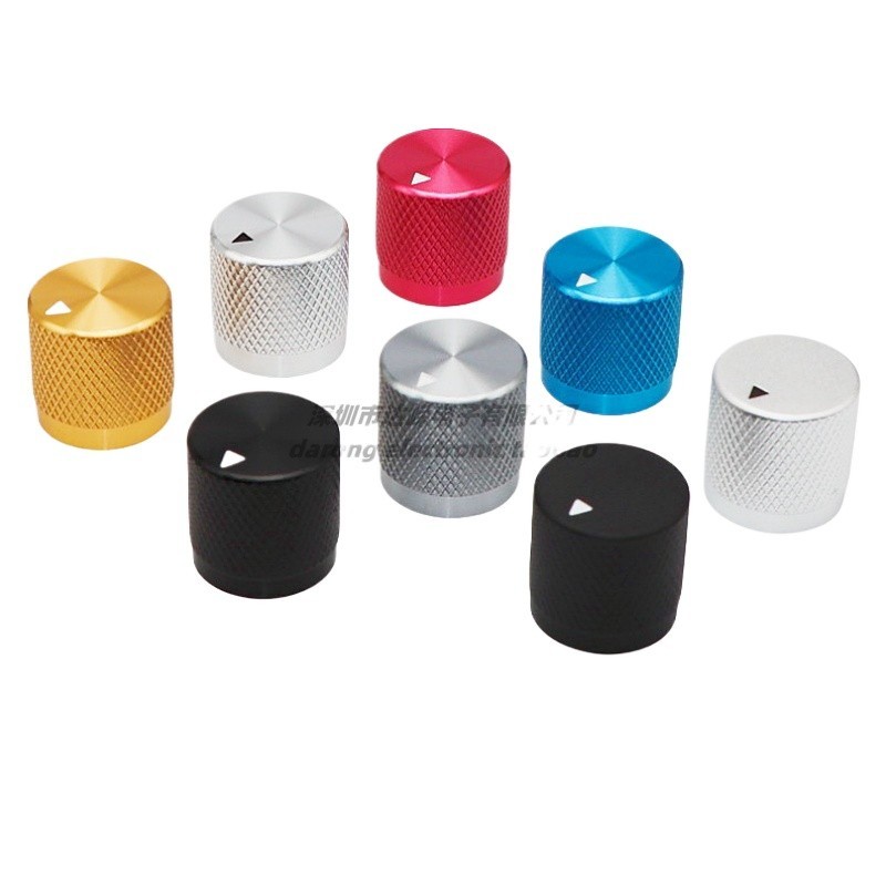 17 * 17MM All Aluminum Knob Hat Power Amplifier Volume Adjustment Knob ...