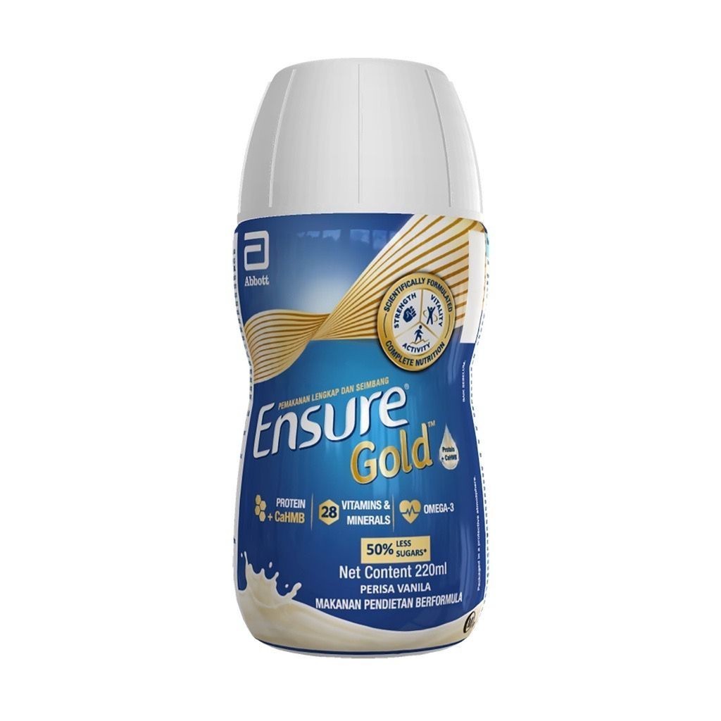 Ensure Gold Liquid Vanilla 220ml (Exp: year 2025) | Shopee Malaysia