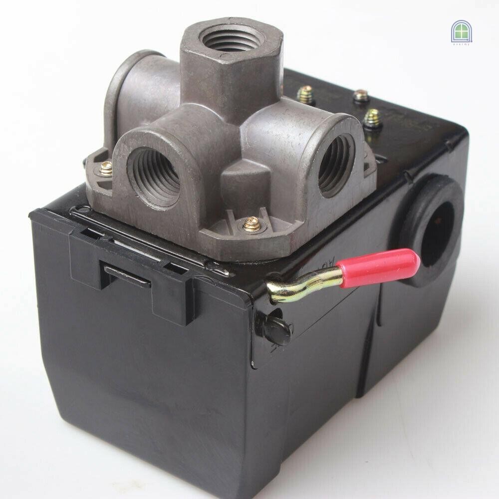 Pressure Control Valve Switch Control Air Compressor 4 Pressure Port ...