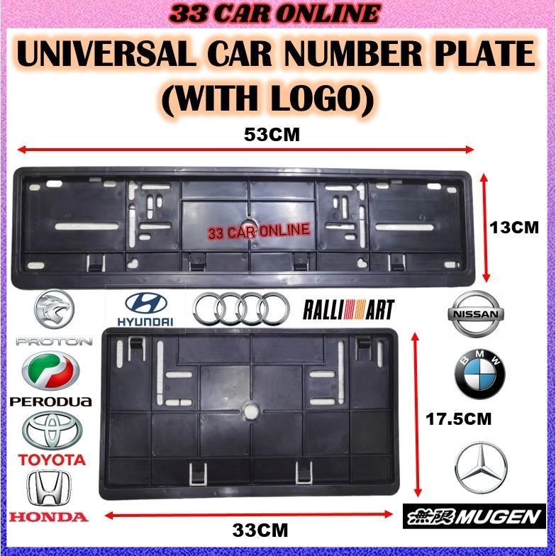 Cover Nombor Vehicle Car Number Plate FRAME LONG & SQUARE Number Plate ...