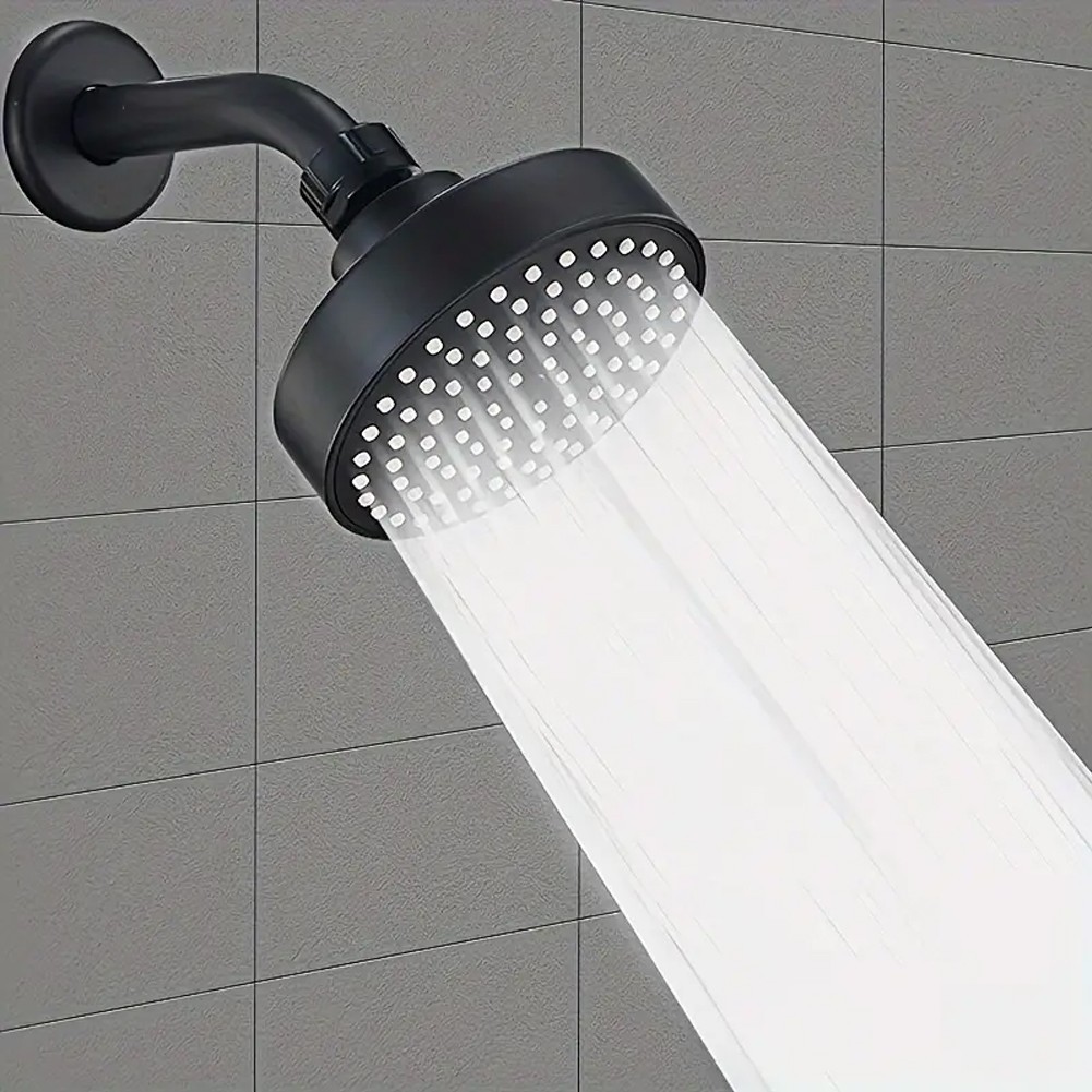 Bathroom~Adjustable Rainfall Shower Head 4 inch Thickened High Pressure ...