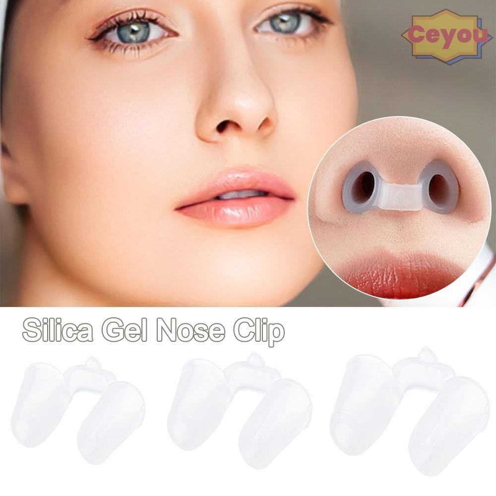 CEYOU Silica Gel Nose Clip, Postoperative Silicone Shaping Nostril ...