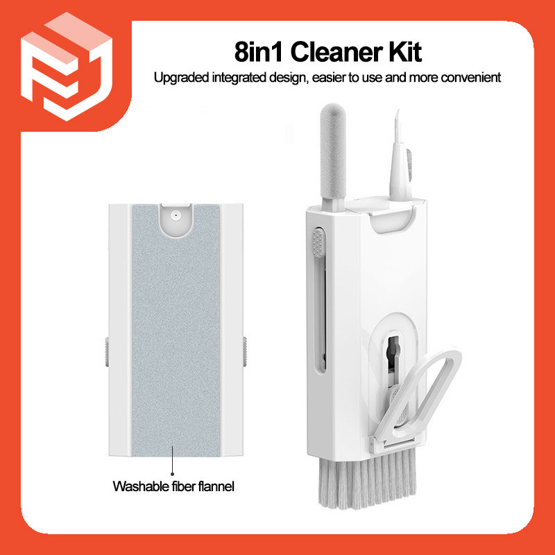8in1 Cleaner kit Cleaning pen for Bluetooth earphone Laptop Mobile ...