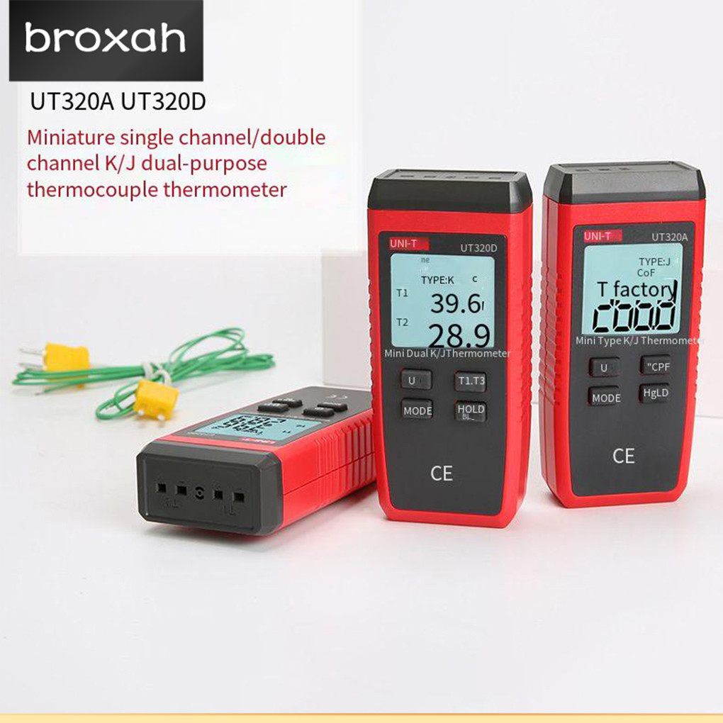 Multi Meter With K-Type Thermocouples For Furnace Temperature Testing ...