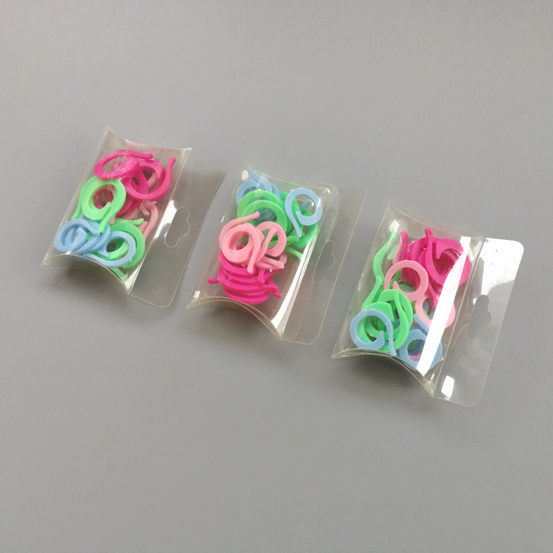20pcs/set Circular Counting Ring Weaving Tools Counting Ring Open ...