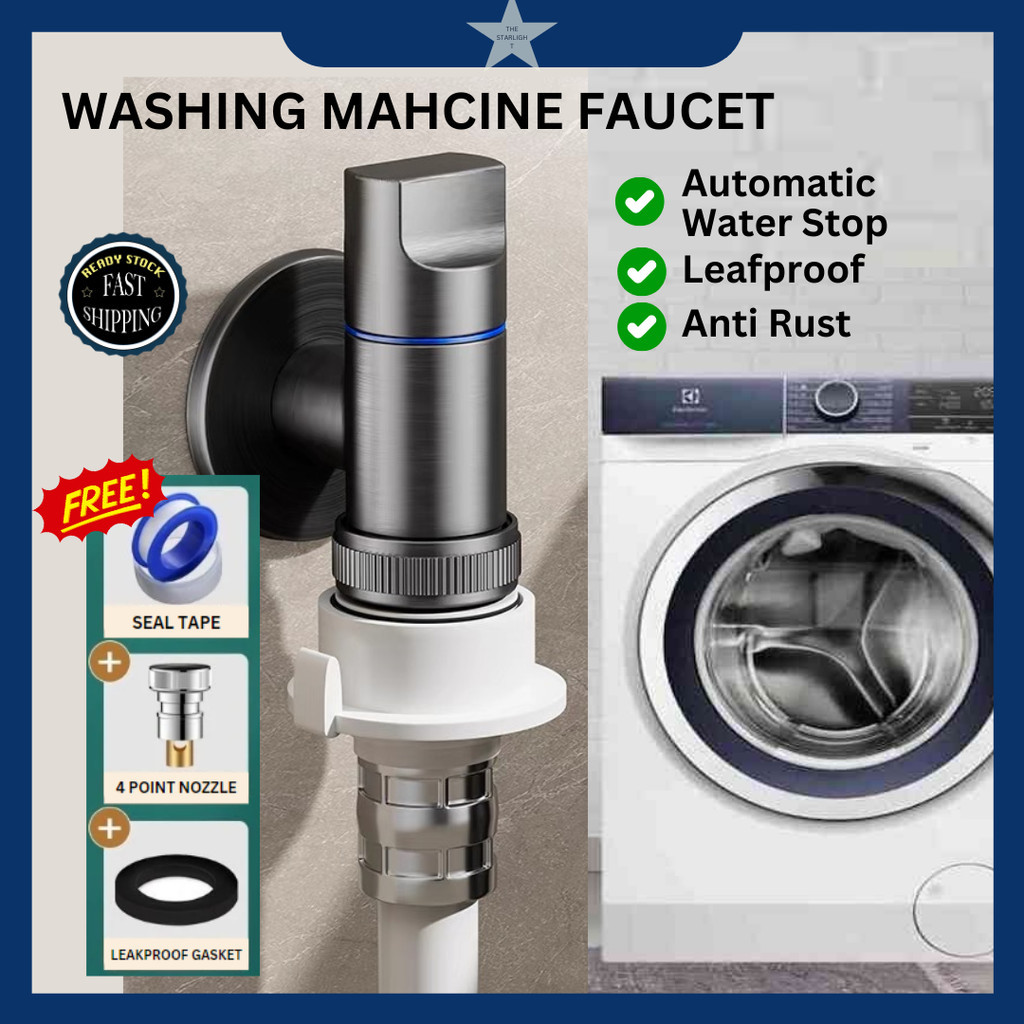 Anti Leakage Save Water Stop Bathroom Sink Pipe Water Outlet Faucet ...