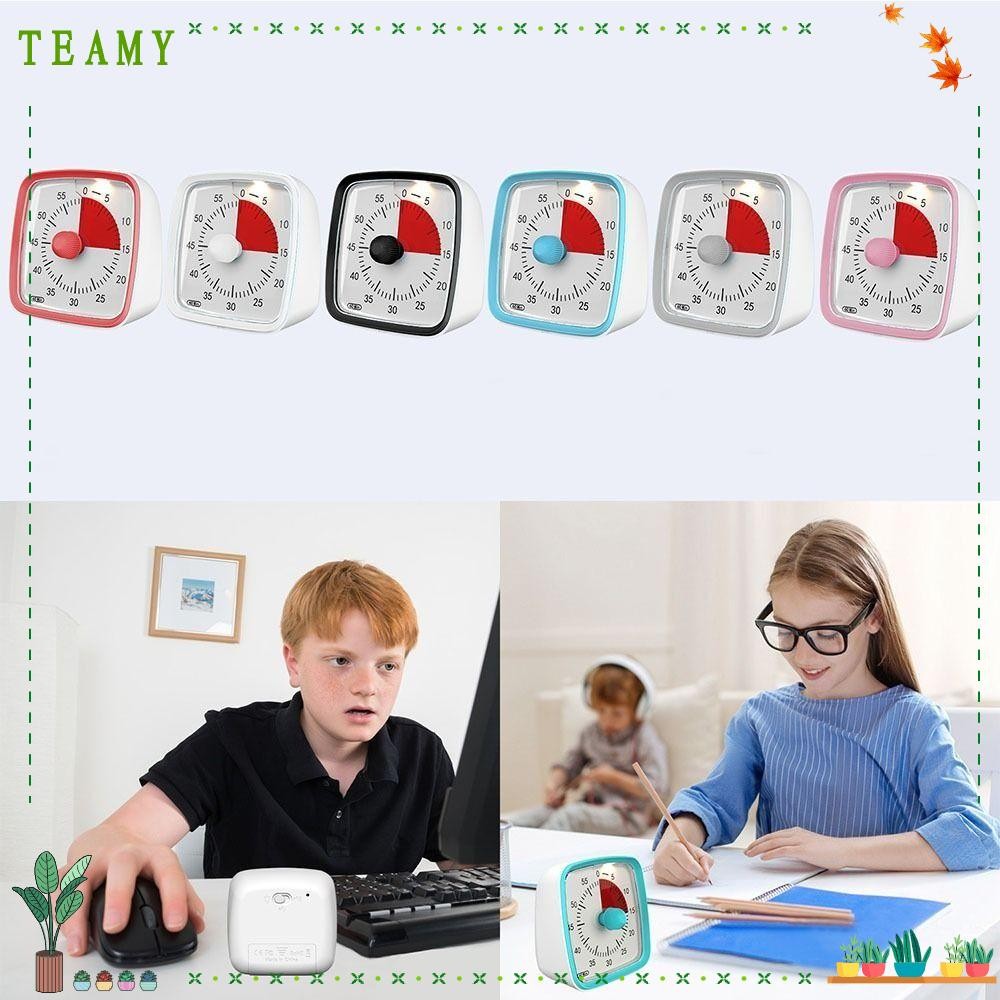 TEAMY Classroom Timer, ABS Study Tool Visual Timer, Portable Time ...