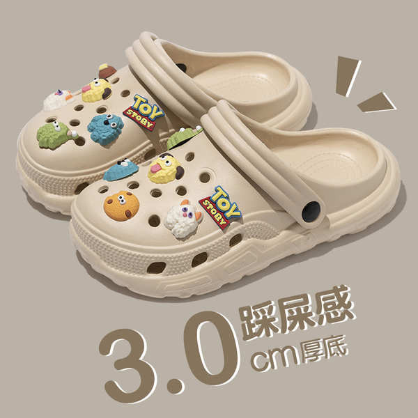 crocs crocs women Kasut lubang tindik luar yang comel untuk wanita ...