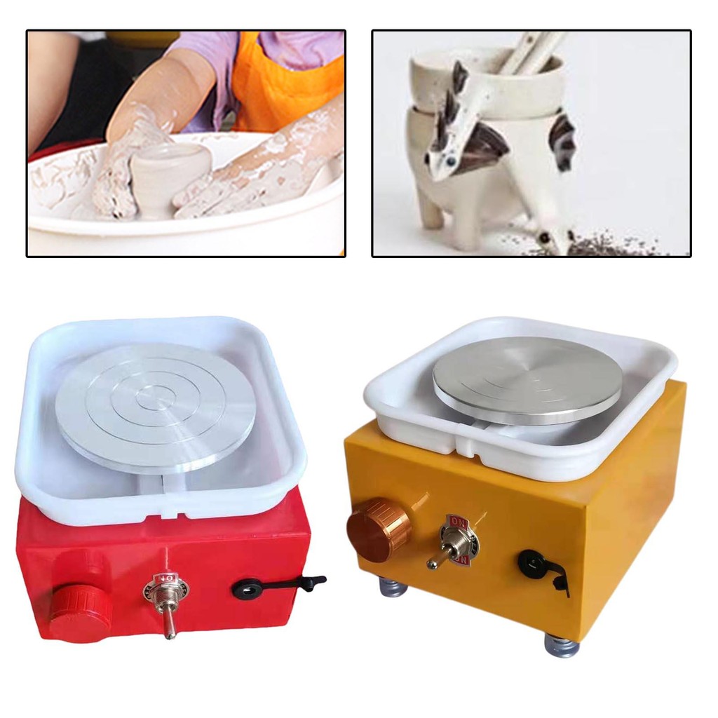 [uguuiya] Pottery Wheel Turntable Tray Detachable Washable Basin Clay ...