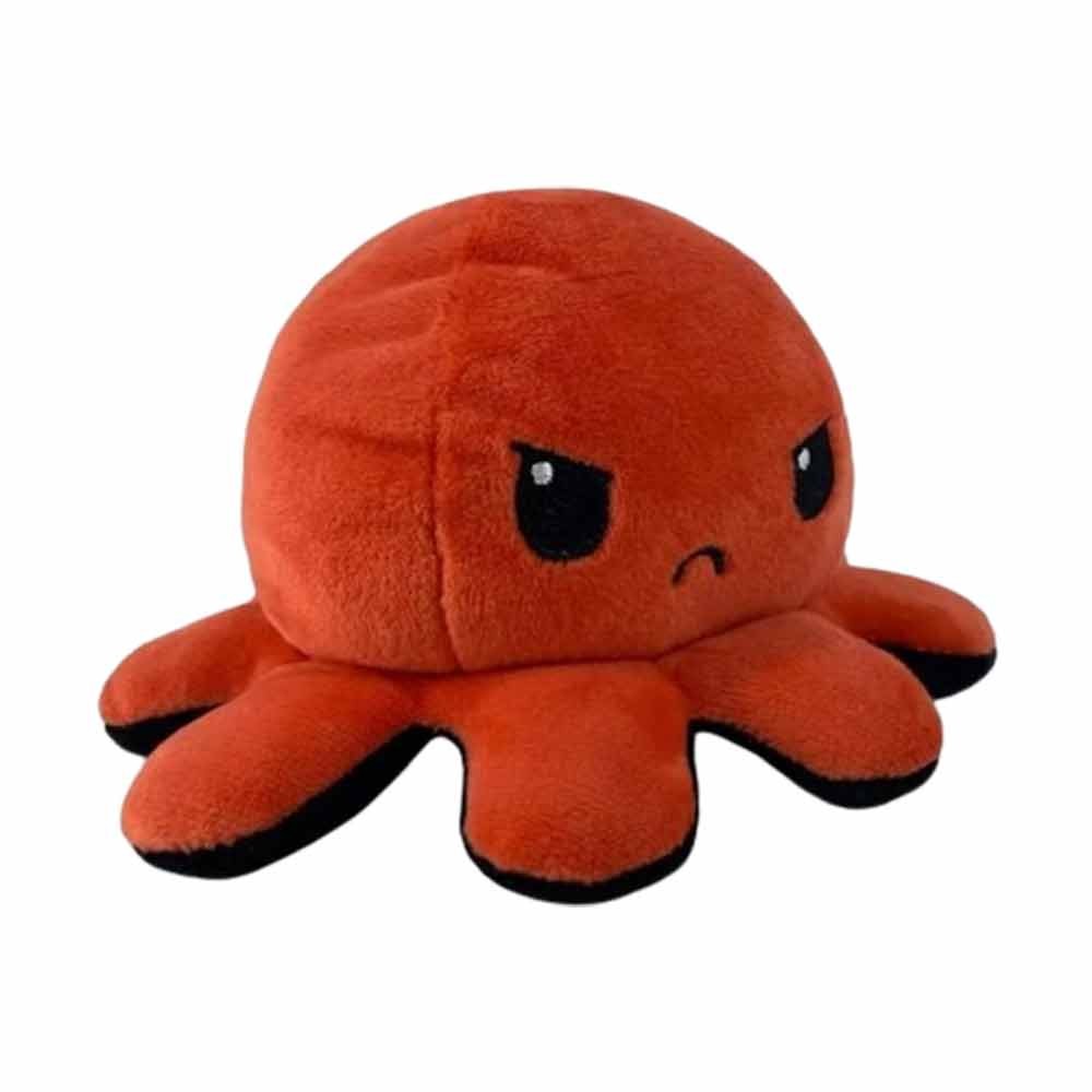 Reversible Octopus Plushie - Angry Red + Rage Black | Shopee Malaysia