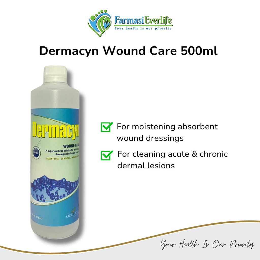 Dermacyn Wound Care 500ml | Shopee Malaysia