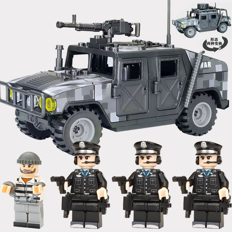 Compatible with Lego World War II Military Minifigures Degao Shooting ...