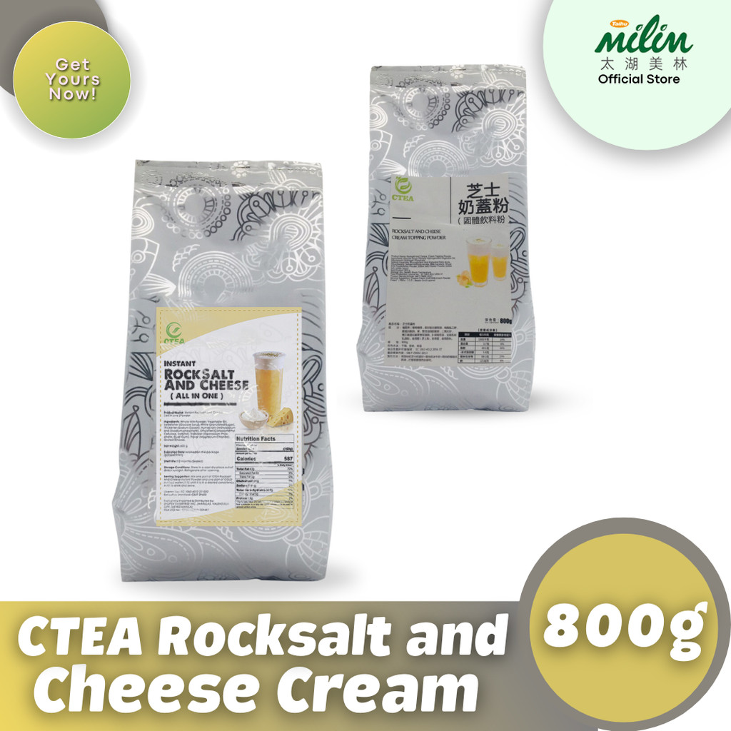CTEA Instant Rocksalt and Cheese Cream Topping All in One Powder (800g ...