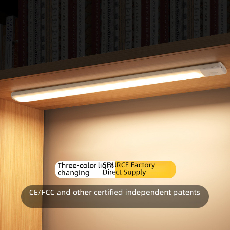 Ultra-thin Human Body Induction Light Bar Smart led Long Strip Magnetic ...